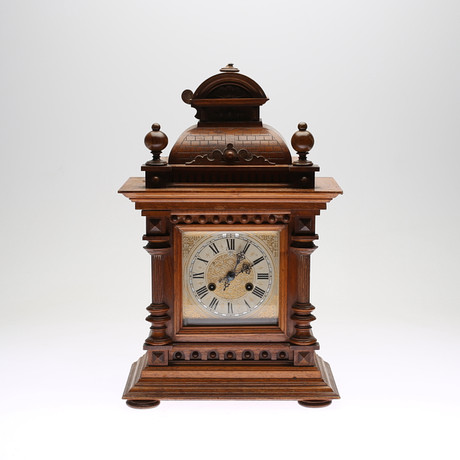 TABLE CLOCK with CONSOLE SHELF, New Renaissance, around 1900. Clocks ...