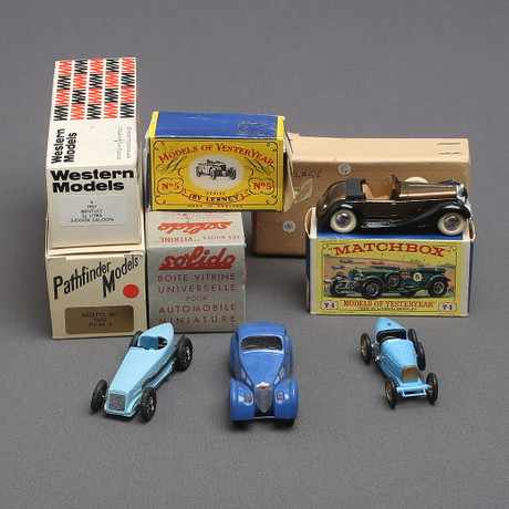 WESTERN MODELS, MATCHBOX, PATHFINDER and more. partly original boxes ...
