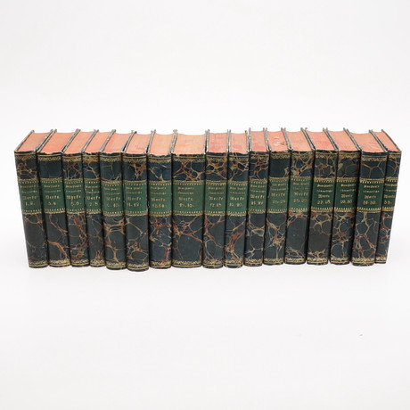 JEAN PAUL'S SÄMMTLICHE WERKE I 33 DELAR 1840-1842. Böcker, Kartor ...