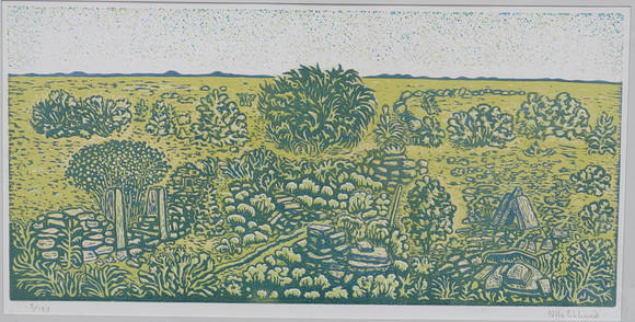 NILS EKLUND. Color lithograph, "Summer", signed, numbered 3/150. Art - Engravings & Prints ...