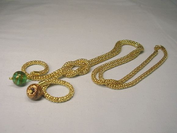 CHARLESTON MURANO HALSBAND - GULD AVERTINE BOLLAR. Smycken & Ädelstenar ...
