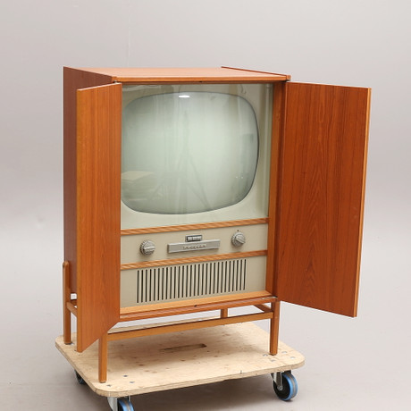 TV CABINET, Philips type CS 2492 A, mid 20th century. Miscellaneous ...