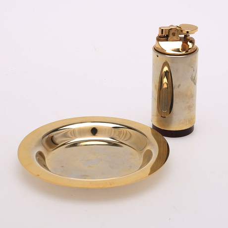 Brass object, 2 parts, design Asmussen, Denmark. Silver & Metals ...