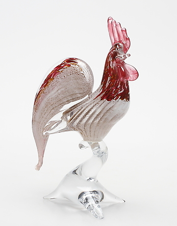 FIGURIN, Germano Padoan, Gränna glasbruk, signerad. Glas - Övrigt ...