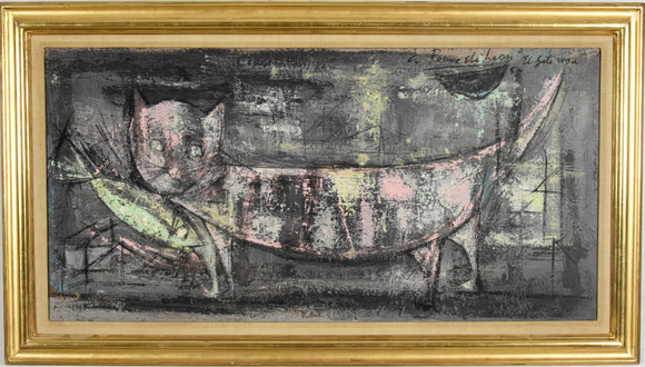 ANGELO PONCE DE LEON. Oil on canvas. Art - Paintings - Auctionet