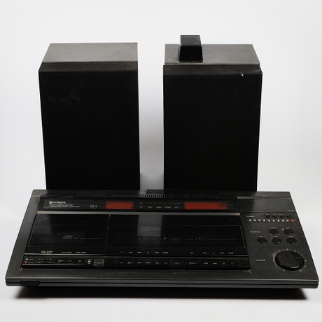 STEREO MED HÖGTALARE, Hitachi HS-W01. Övrigt - Modern Teknik ...