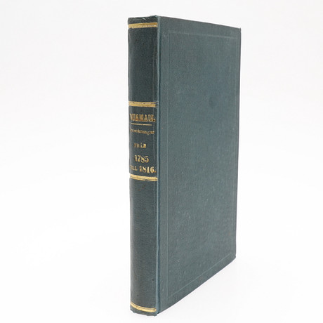 JOHAN JAKOB BURMAN'S WAR MEMOIRS 1785-1816 WITH HAND COLORED UNIFORM ...