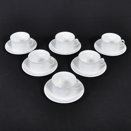 SIGNE PERSSON-MELIN. Tea set, 12 pieces, bone china, "A LA CARTE ...