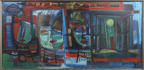 LOUIS ZELIG. OIL on Board, signed, 1900s. Art - Paintings - Auctionet