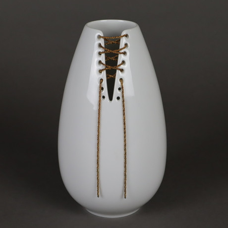 --LJUBISA MISIC -. laced vase, AK Kaiser Porzellanmanufaktur, Germany ...