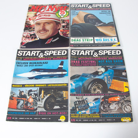 MOTOR MAGAZINES. 4 Start & Speed No. 1 and MC news. Books, Maps ...