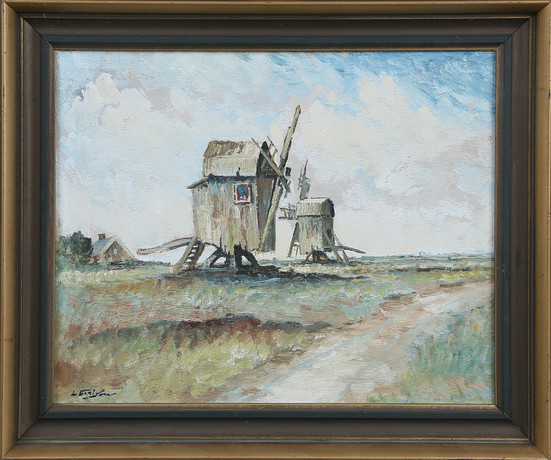 LAGE CARLSSON. OIL on Board, signed, 1900s. Art - Paintings - Auctionet