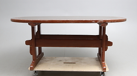 BOCKBORD, folclore, siglo XIX. Arte folclórico - Auctionet