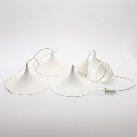 CEILING LAMPS, FOUR PIECES, SECOND HALF OF THE 20TH CENTURY. Lighting ...