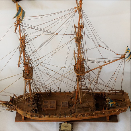 SHIP MODEL: AMPHION, 1790. Miscellaneous - Miscellaneous - Auctionet