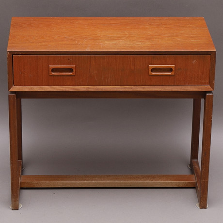 TELEPHONE TABLE/HALL TABLE, with drawer, teak veneer, 1960s/70s ...