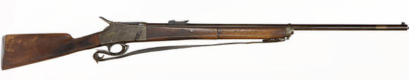682. RIFLE, Norwegian, Fall block, make Carl Johans Vern, model Krag ...