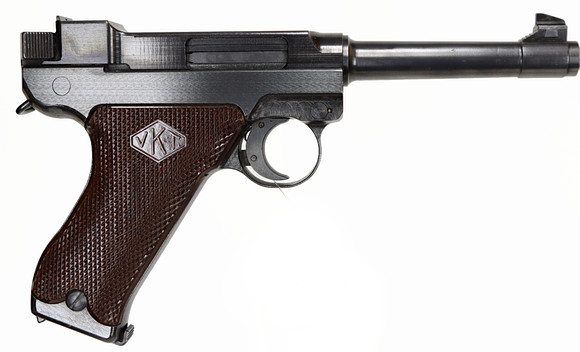 88. PISTOL, finsk, Halvautomatisk, fabrikat Valmet, modell L-35 ...