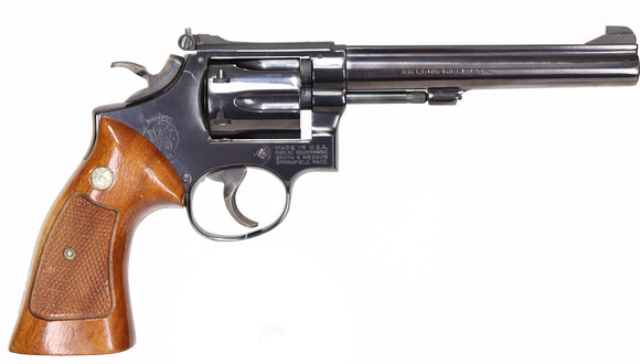 149. REVOLVER, American, Double Action, make Smith & Wesson, model 17-3 ...