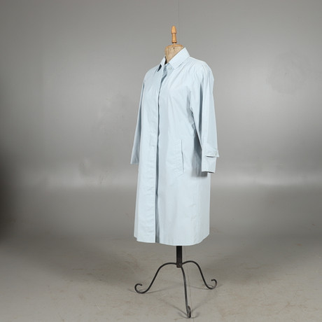 TRENCHCOAT, ljusblå, Stadick. Vintagekläder & Accessoarer - Auctionet