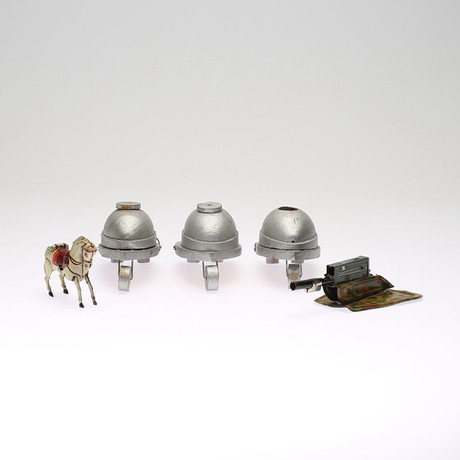 TOYS, 5 parts, i.a. DRGM, Germany, first half of the 20th century. Toys ...