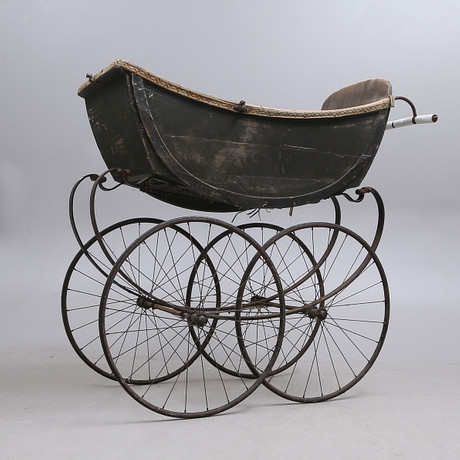BABY STROLLER, trough model, early 20th century. Furniture - Other ...