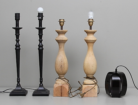 LAMP FEET, 2 pairs and a plastic shade. Lighting & Lamps - Other ...