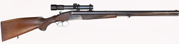 500. DRILLING, German, Single shot, make Merkel, model 32 Standard ...