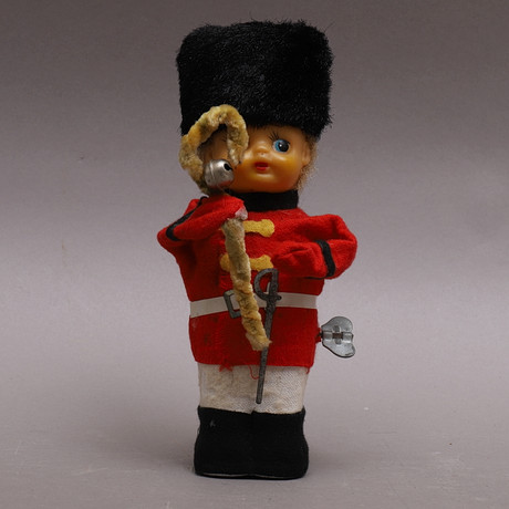 TOY FIGURE with clockwork, "Guard music band", Yonezawa, Japan. Toys ...