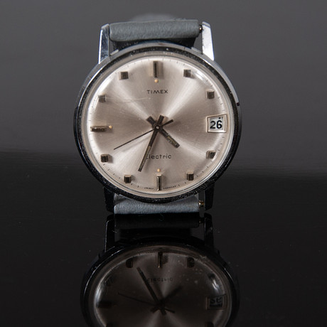 TIMEX MODEL 84/85. electric, med läderband 1959. Klockor & Ur ...