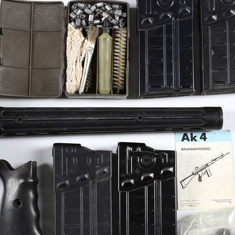TILLBEHÖR till Ak4 (G3), 1900-talets andra hälft. Vapen & Militaria ...