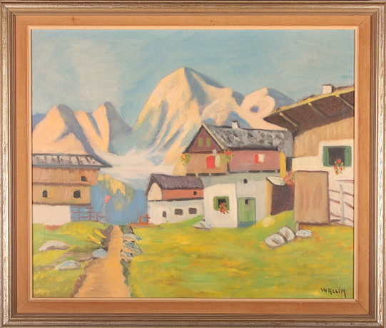 CARL E WALLIN. óleo sobre lienzo, firmado Wallin. Arte - Pintura ...