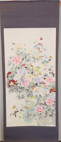 KAKEMON, Japan, 1900-/2000-tal. Konst - Måleri - Auctionet