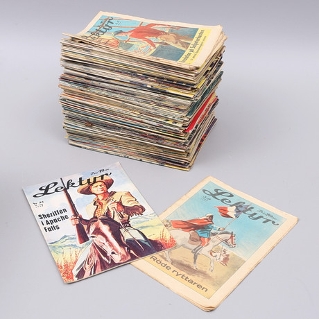 LEKTYR, tidskrifter, 1940/50/60-tal. Böcker, Kartor & Handskrifter ...