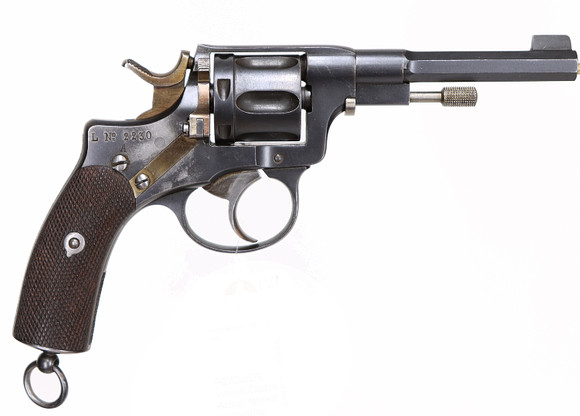 170. REVOLVER, Swedish, Double Action, make Husqvarna, model 87 ...