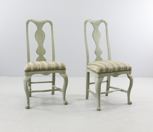 CHAIRS, a pair, rococo, 18th century. Furniture - Armchairs & Chairs ...