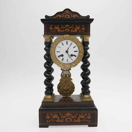 TABLE CLOCK, empire style, second half of the 19th century, England ...