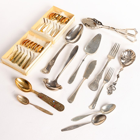 BESTICK, silver, 1900-tal. Silver & Metall - Silver - Auctionet