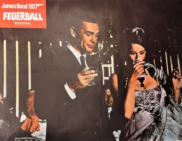 FILMUTGIVNINGSFOTO: James Bond 007, Fireball, 1965. Konst - Fotografi ...