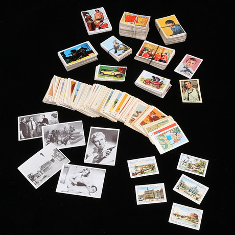 COLLECTIBLE PICTURES, CHEWING GUM PICTURES, approx. 300, 1950s/60s ...