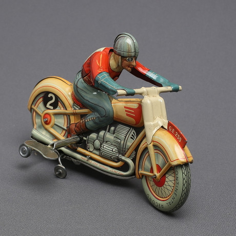 TECHNOFIX MOTORCYCLE GE 255, US ZONE Saksa, liike. Lelut - Auctionet