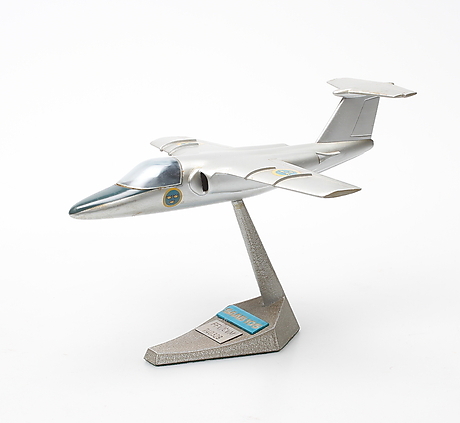 FLYGPLANSMODELL, Saab 105, "Sk-60", 1970-tal. Övrigt - Övrigt - Auctionet