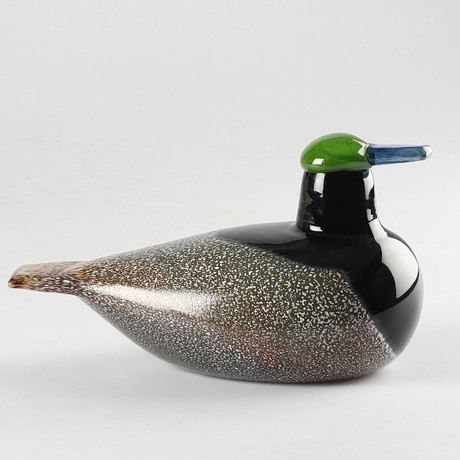 OIVA TOIKKA. Lasilintu, "Sorsa Uros" "Linnut" -sarjasta, Iittala, Suomi ...