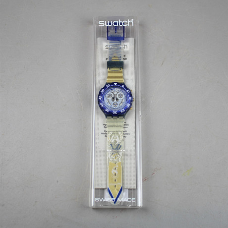 HERRUR Swatch Nikiphoros Chronograph 1996 quartz. Klockor & Ur ...