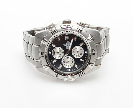 Wristwatch FESTINA, steel, no. 16169. Clocks & Watches - Wristwatches ...