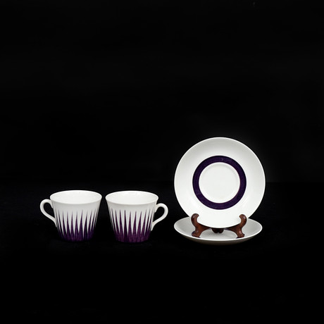 TEA SET PARTS, 4 pieces Astra, Eugene Trost, Upsala Ekeby. Ceramics ...