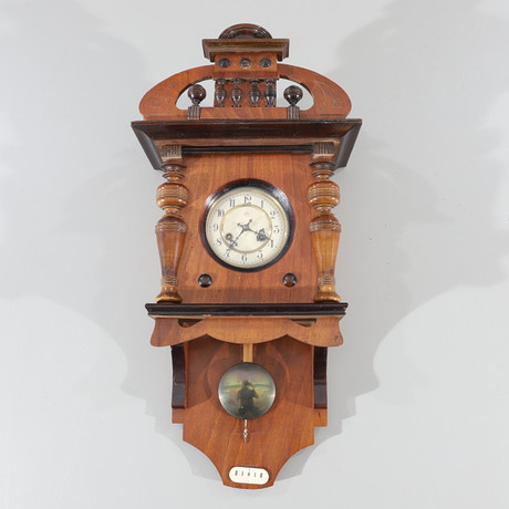 MANOR CLOCK, mahogany, Junghans, New Renaissance. Clocks & Watches ...