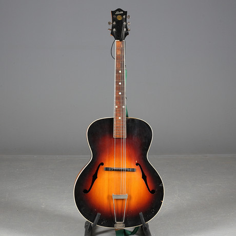 HERMAN LEVIN. Gitarr, Levin, 1944. Samlarföremål - Musikinstrument ...