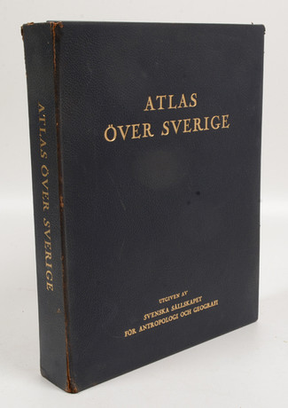 Atlas över Sverige. National Atlas of Sweden. Utgiven av Svenska ...
