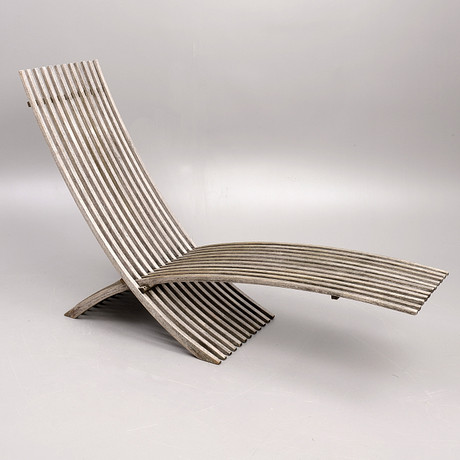 NILS-OLE ZIB, deck chair, "Nozib", Bergaform, 1900s/2000s. Garden ...